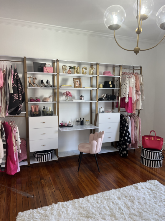 New SoP HQ Reveal // Wardrobe Room - Shades of Pinck